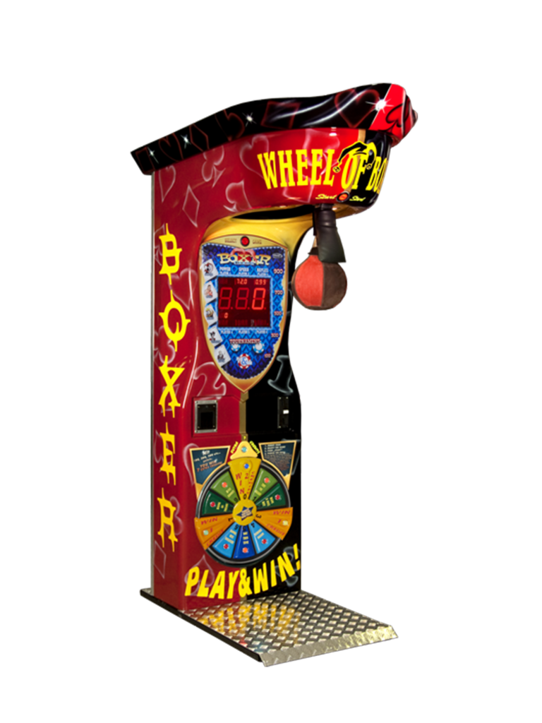 Máquina de boxeo RUEDA DE LA FORTUNA (decorada) - Maquinas de boxeo